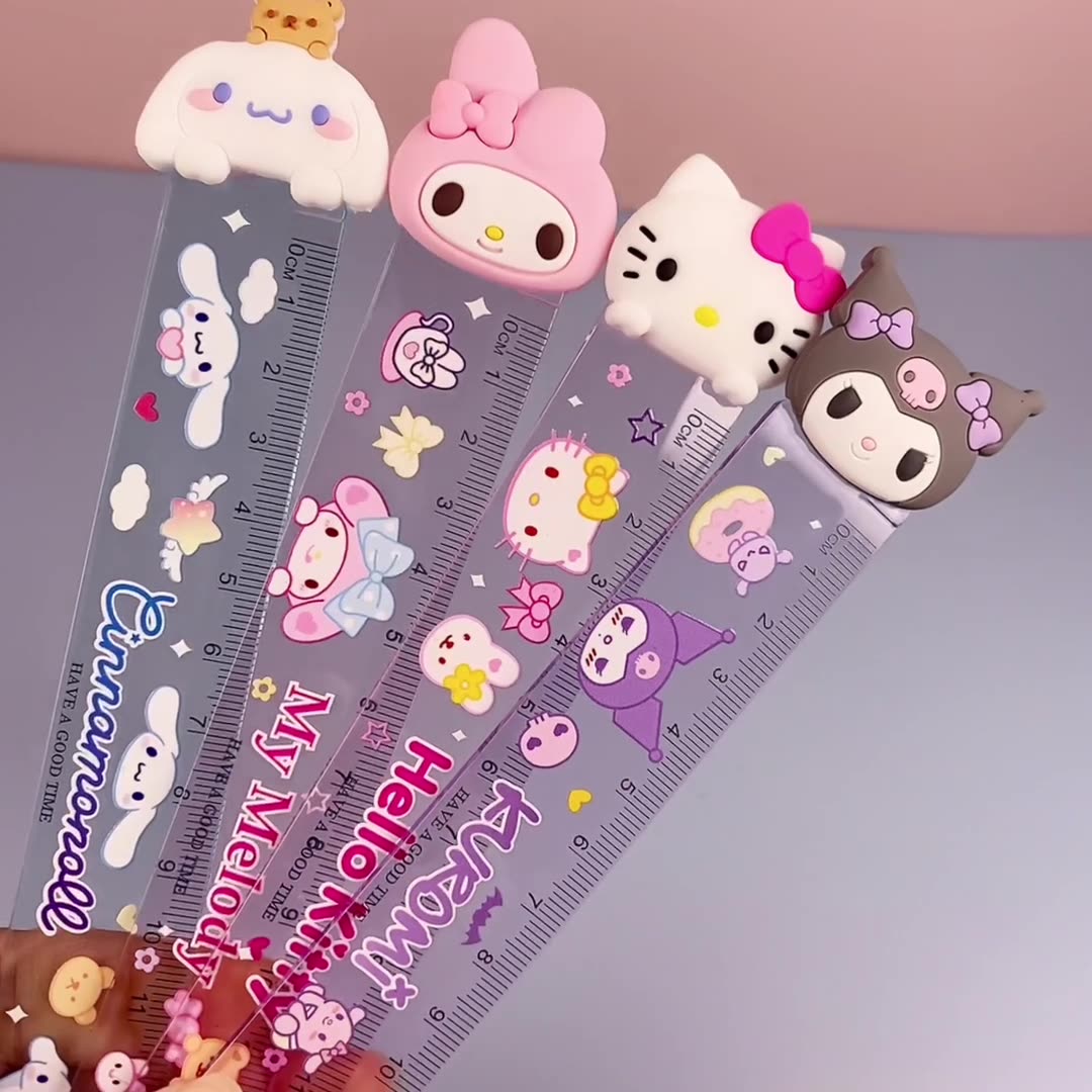 Cartoon Mascot Ruler - 15 cm – Kawaii Ink